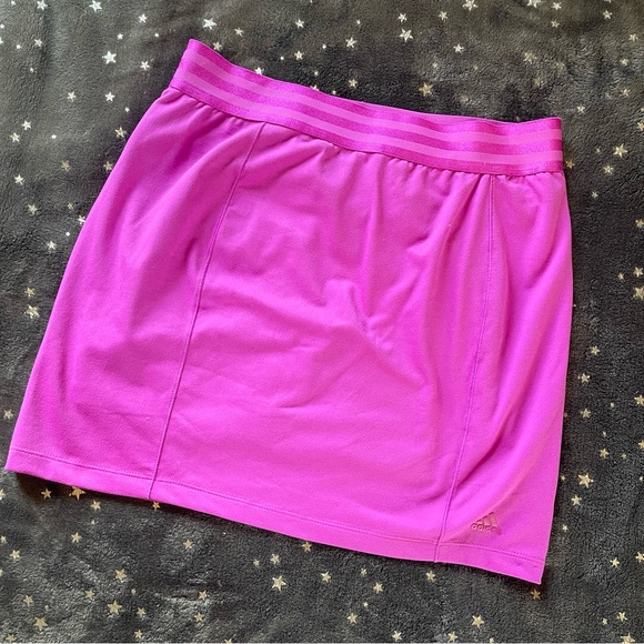 adidas | Skirts | Hot Pink Adidas Athletic Skirt | Poshmark